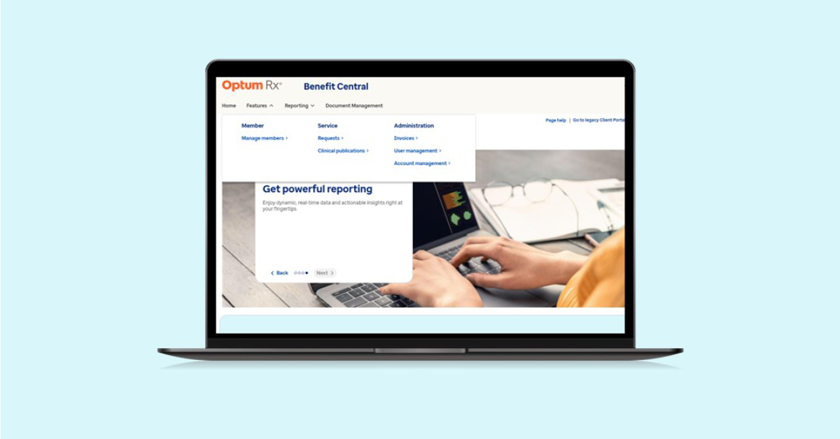 Optum Rx Benefit Central: Streamline Plan Management